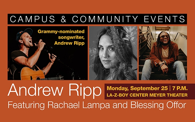 ANDREW RIPP AND FRIENDS BRING "BIG FEELINGS" NATIONAL TOUR TO MONROE ...